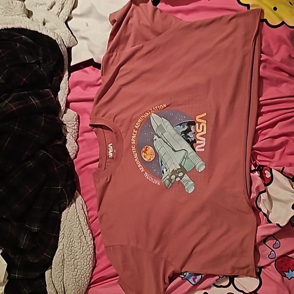 Tops | Nasa Themed Cropped Top | Poshmark